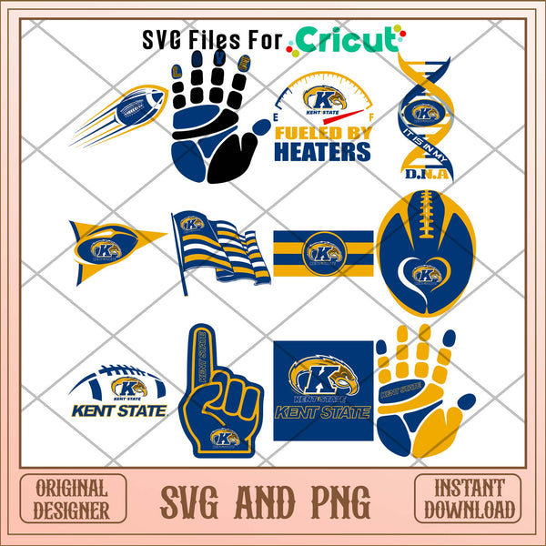 Kent State flag svg, Kent State University svg bundle, NCAA svg – svg ...