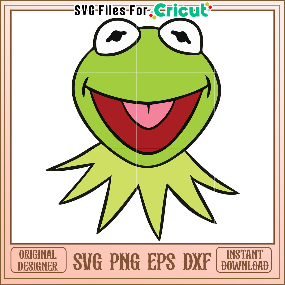 Kermit svg, sesame street svg, sesame cartoon svg – svg files for cricut