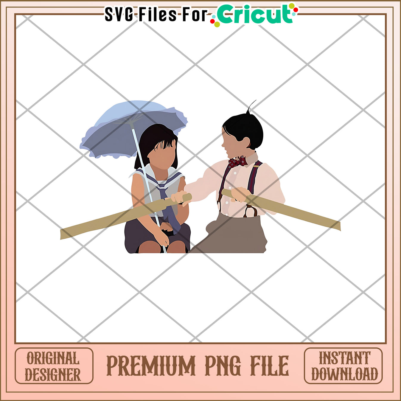 Kids Rowboat PNG Cricut Design – svg files for cricut