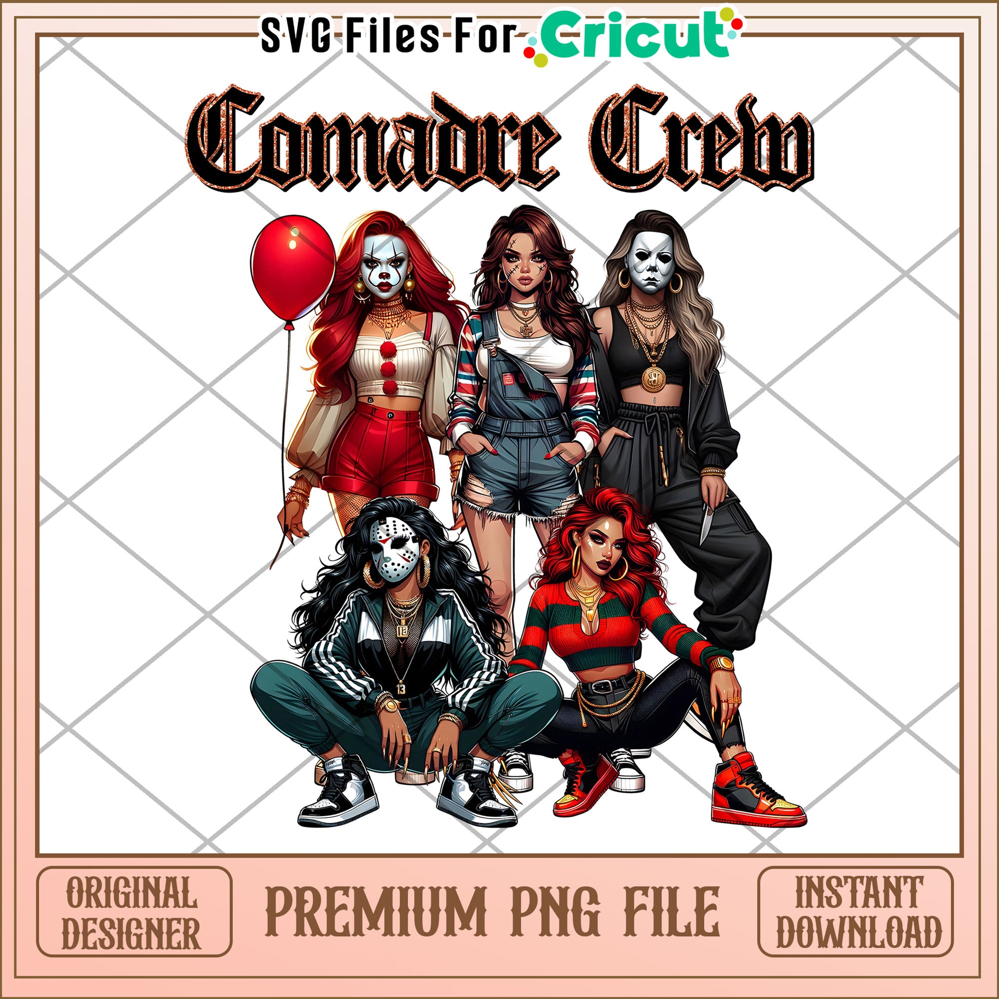 Killers comadre crew png, spirit halloween png, halloween ends png ...
