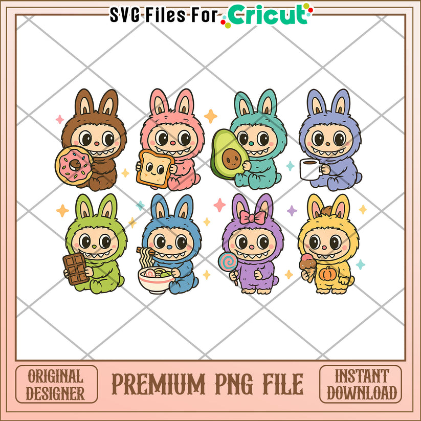 Labubu chracters png, labubu png, have a seat labubu png – svg files ...