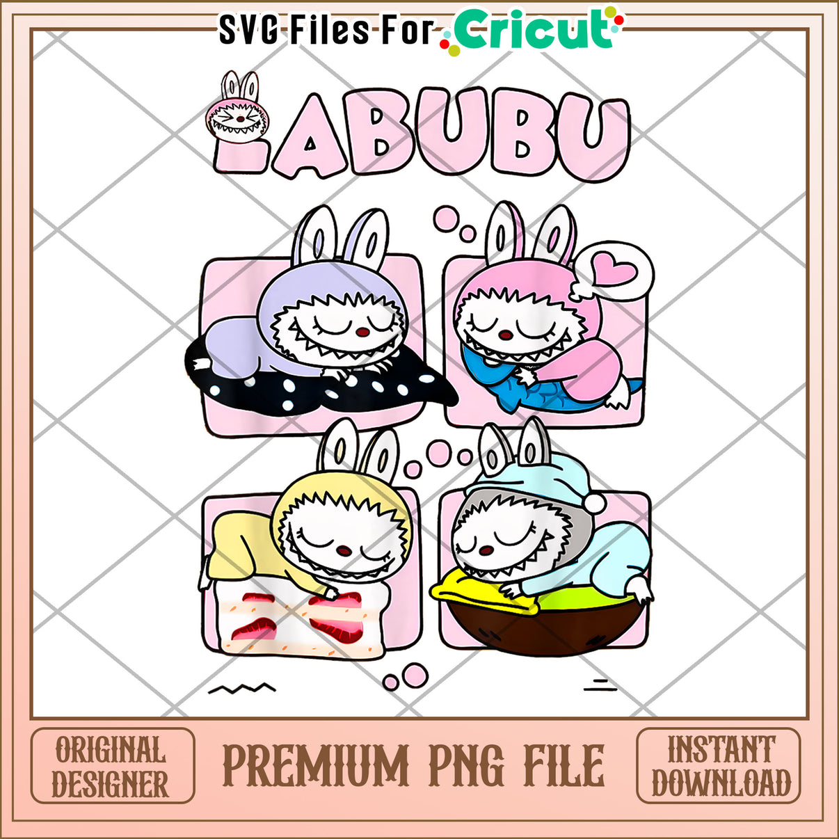 Labubu lover cute labubu the monsters meme funny png, cute labubu png ...