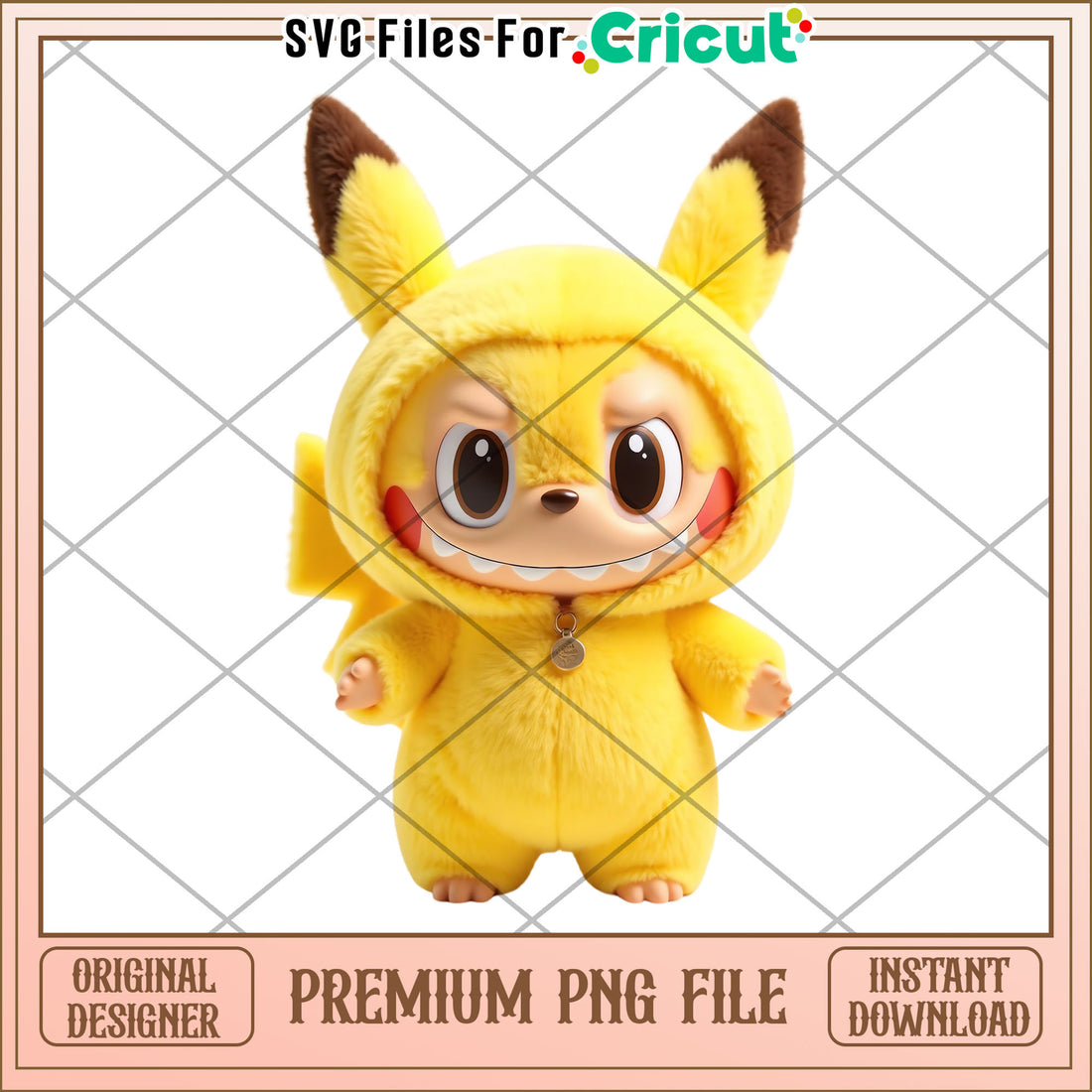 Labubu pikachu illustrtion png, labubu pokemon png, popmart labubu png ...