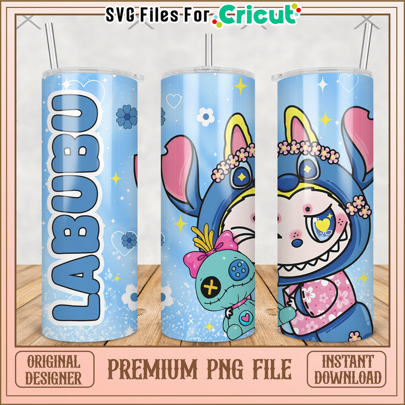 Labubu stitch tumbler png, labubu macaron png, the monsters labubu png ...