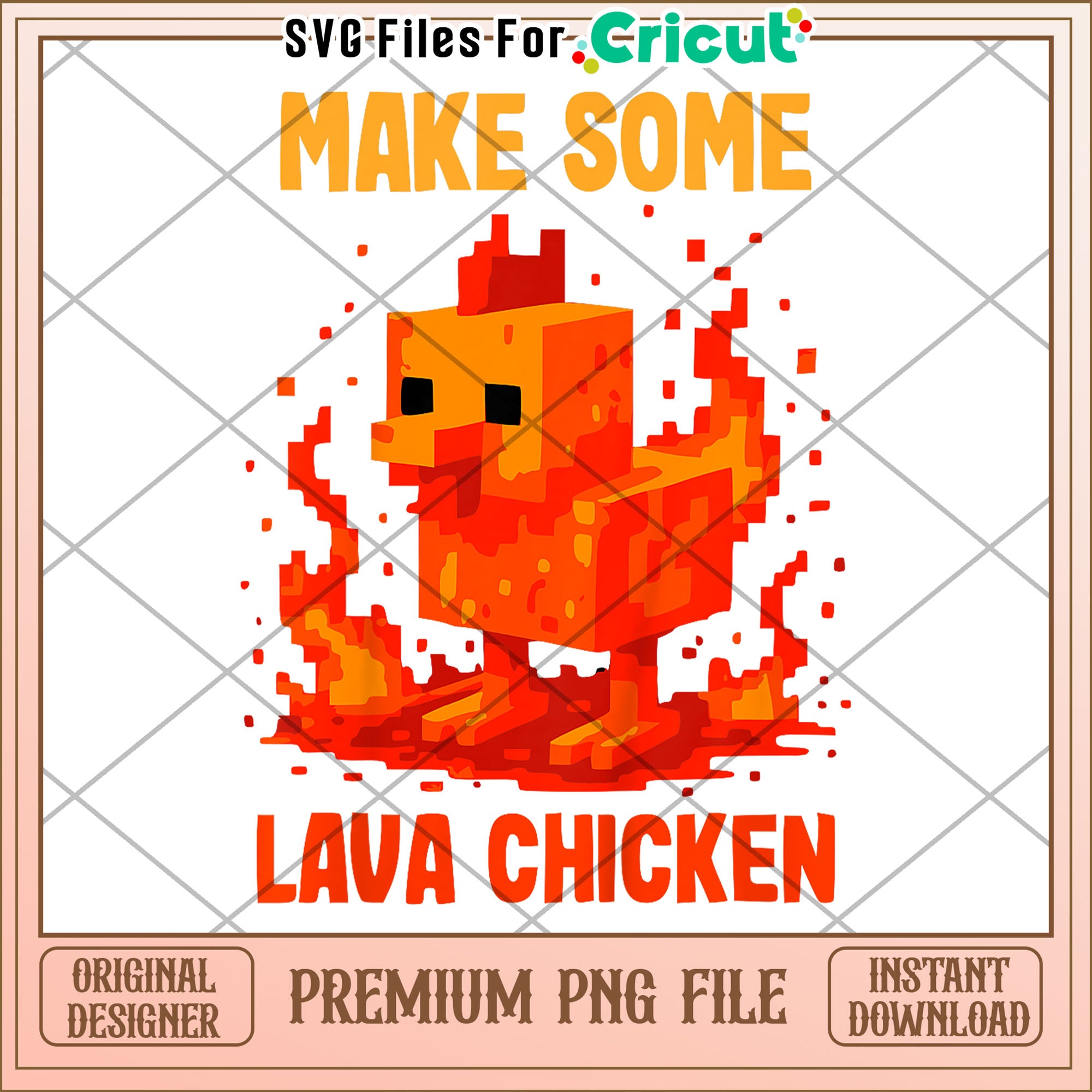 Lava chiken mindcraft creative design png, a mindcraft movie png, lava ...