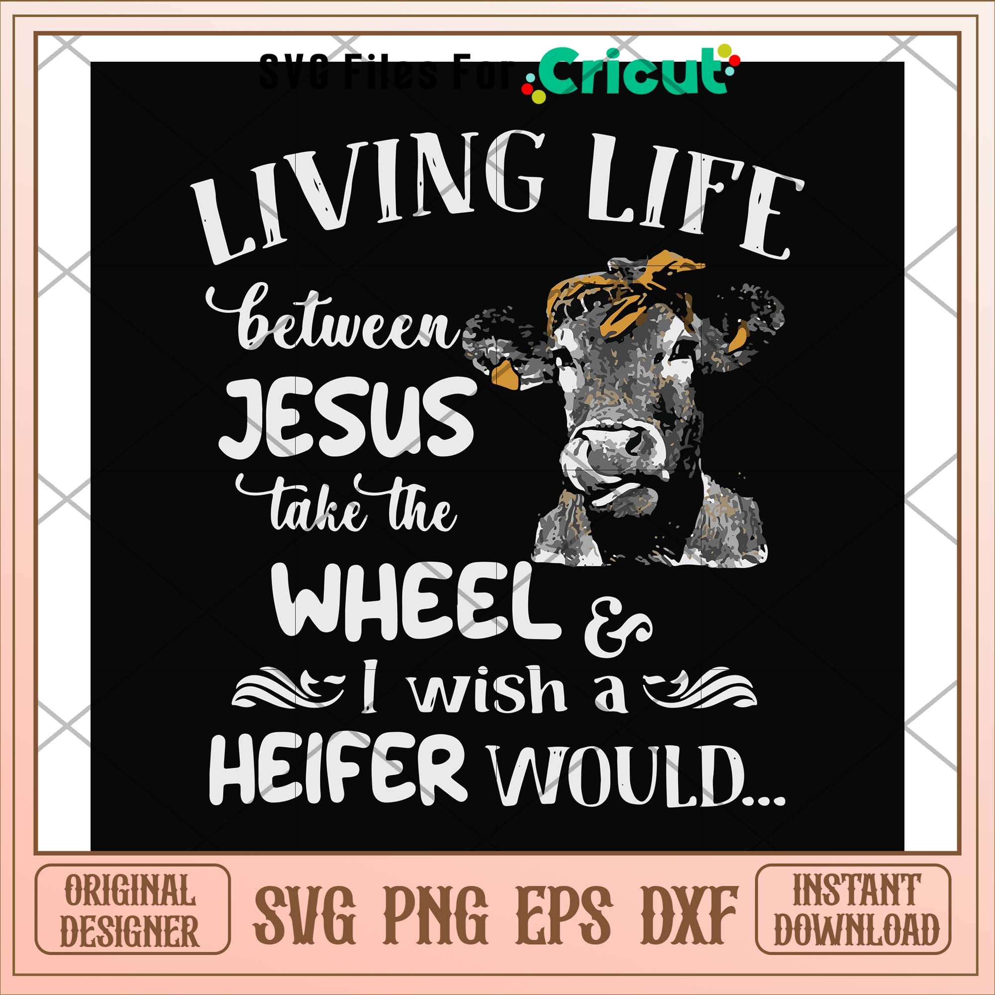 Living life between Jesus take the wheelsvg, jesus svg, funny svg – svg ...