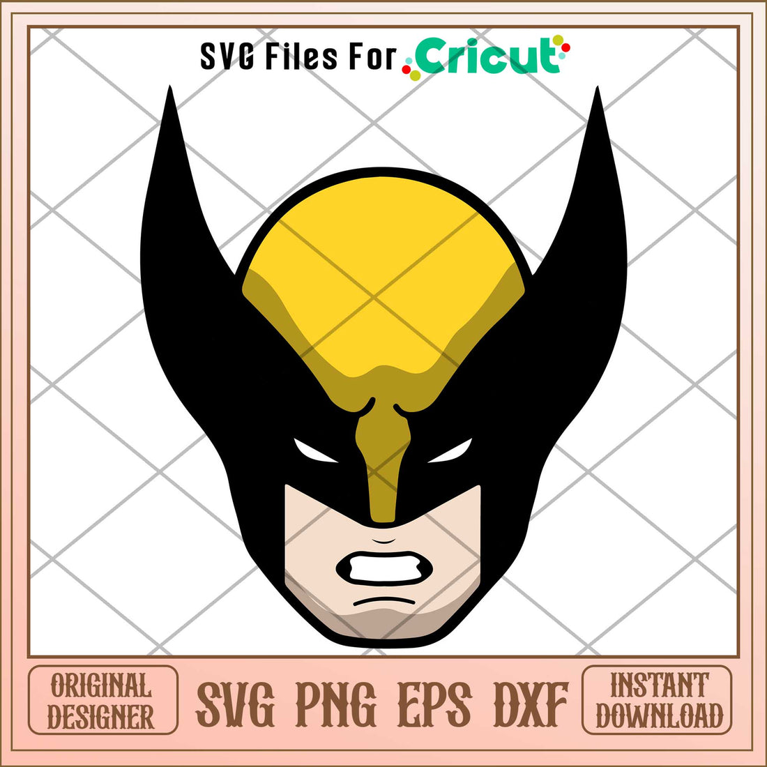 Logan Wolverine head svg, maverl character svg, Digital Download – svg ...