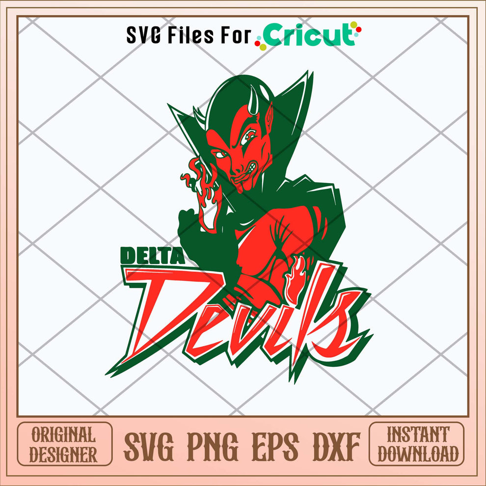 Logo Mvsu Delta Devils Svg – svg files for cricut