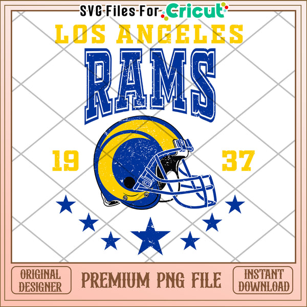 Los Angeles Rams PNG file design, perfect for Cricut projects – svg ...