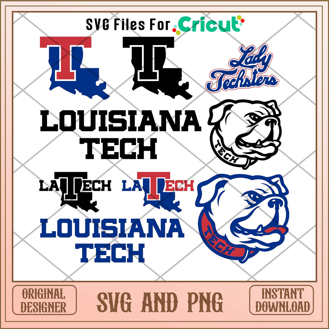 Louisiana Tech Bulldogs svg, Louisiana Tech Bulldogs svg bundle, NCAA ...