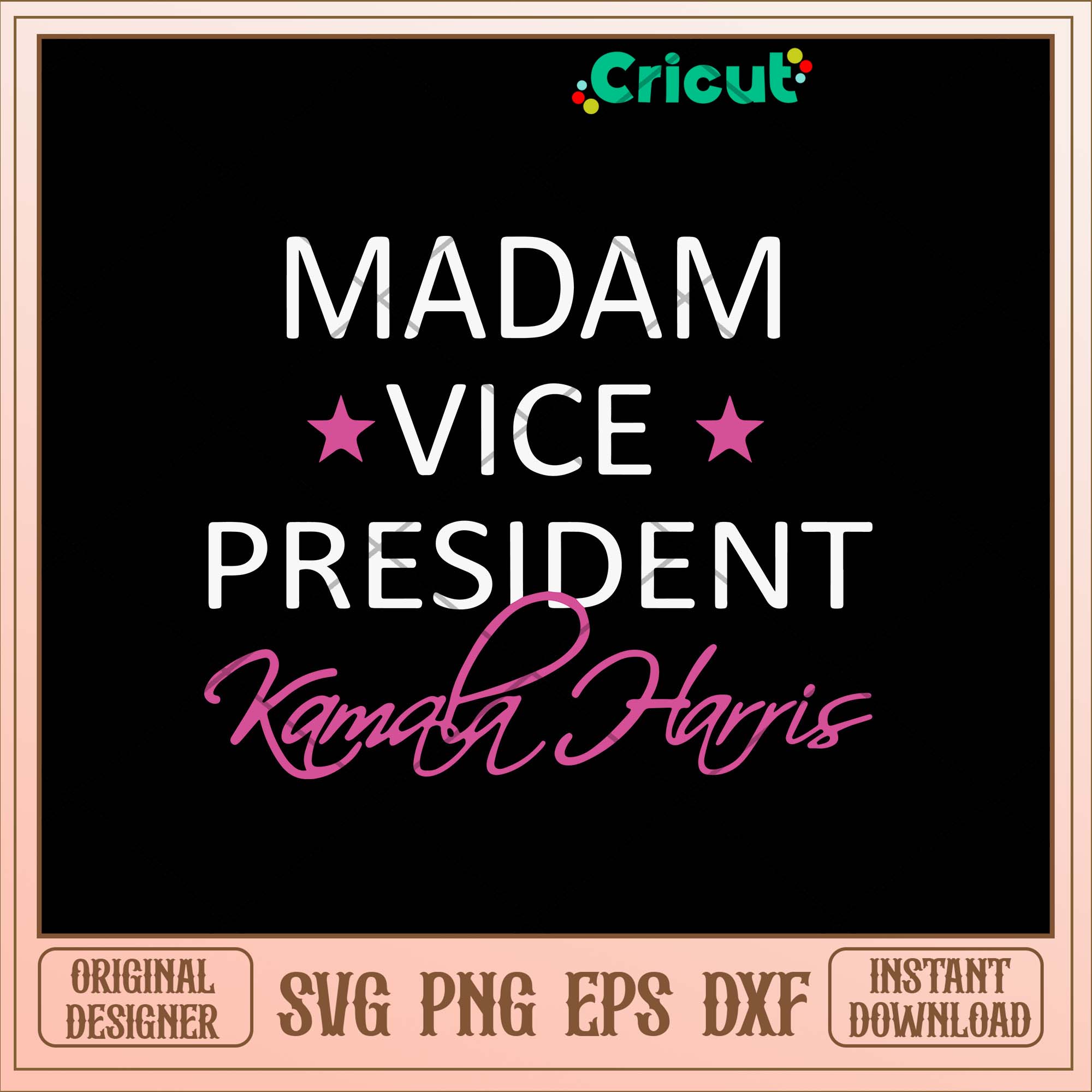 Madam Vice President Kamala Harris Svg – svg files for cricut