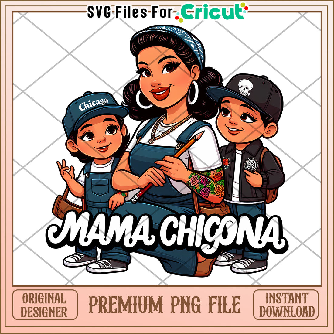 Mama Chicana PNG Cricut File – svg files for cricut