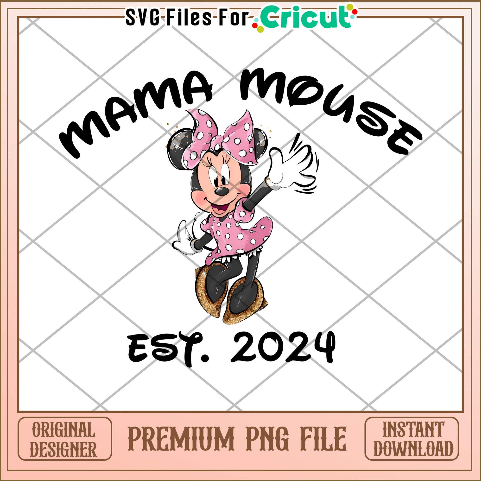 Mama Mouse PNG 2024 Cricut Design – svg files for cricut