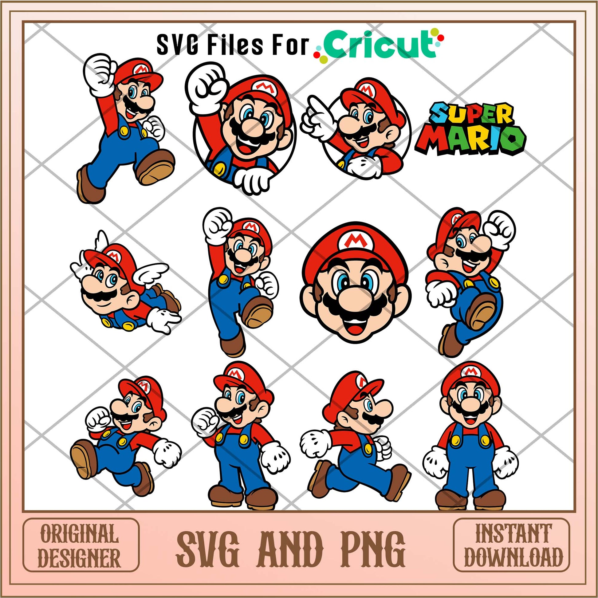 Mario svg bundle, Super Mario Game svg bundle - Svgfileforcricut – svg ...