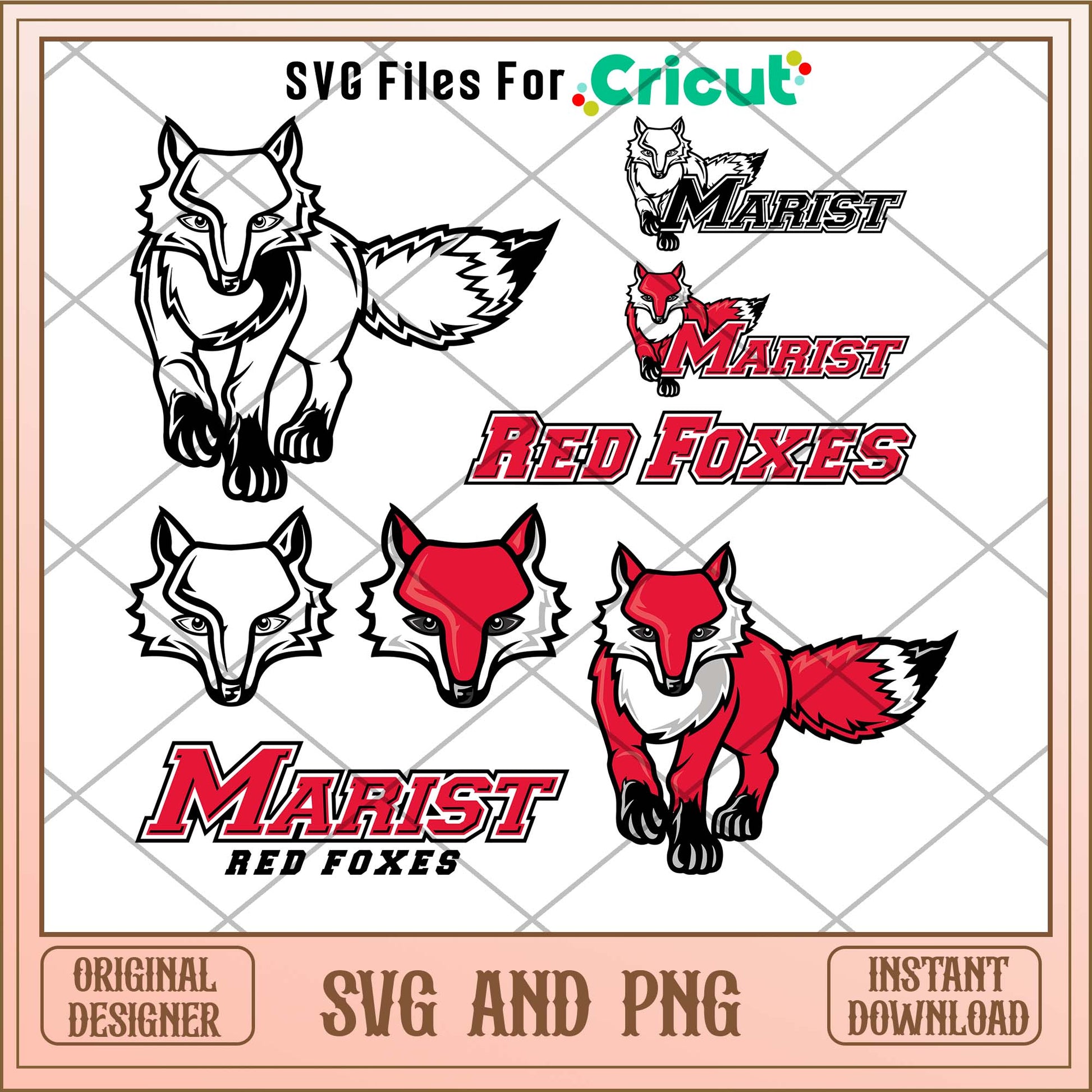 Marist Red Foxes svg, Marist Red Foxes svg bundle, NCAA svg – svg files ...
