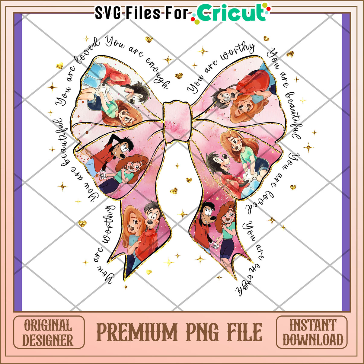 Max & Goof PNG Sublimation Design – svg files for cricut