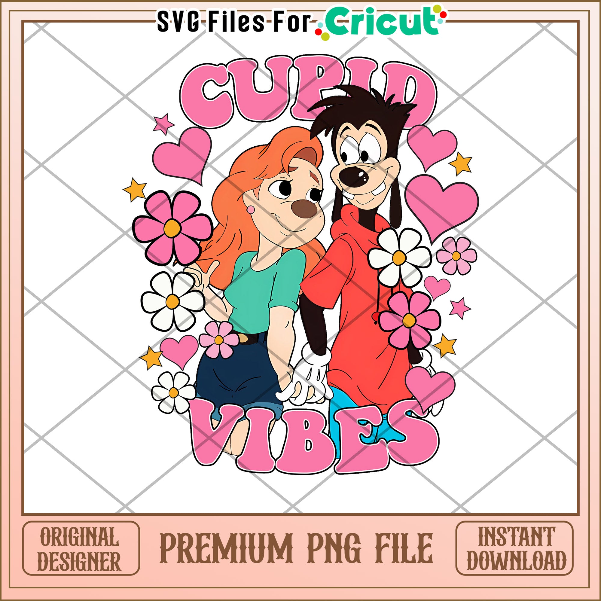 Max & Roxanne Cupid Vibes PNG – svg files for cricut
