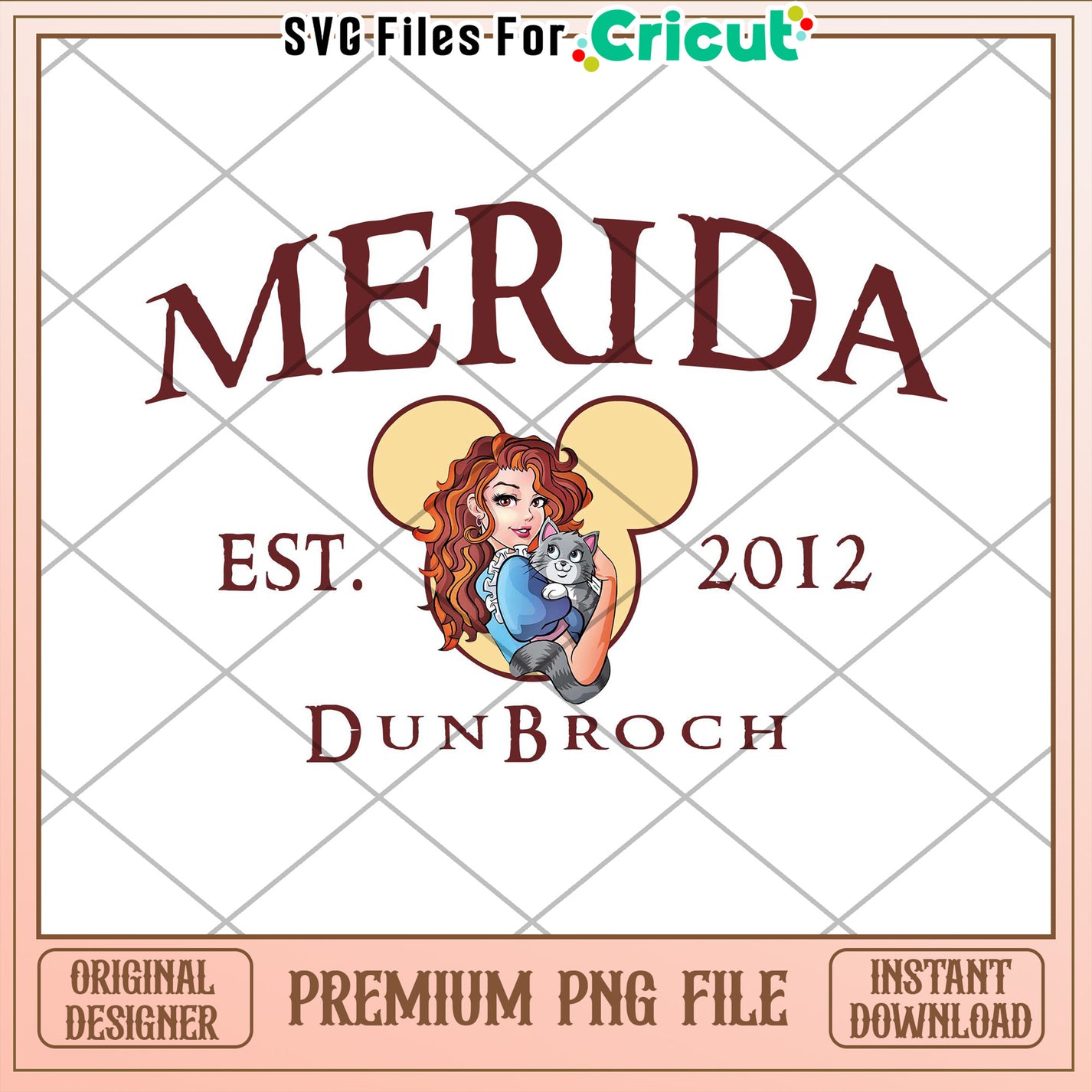 Merida PNG Cricut Design - Instant Download – svg files for cricut