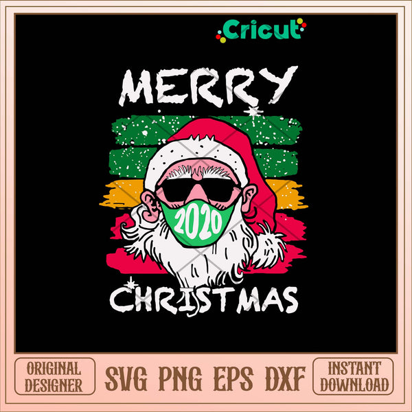 Merry Christmas 2020 Svg, Santa Claus Svg-Svgfilesforcricut – svg files ...
