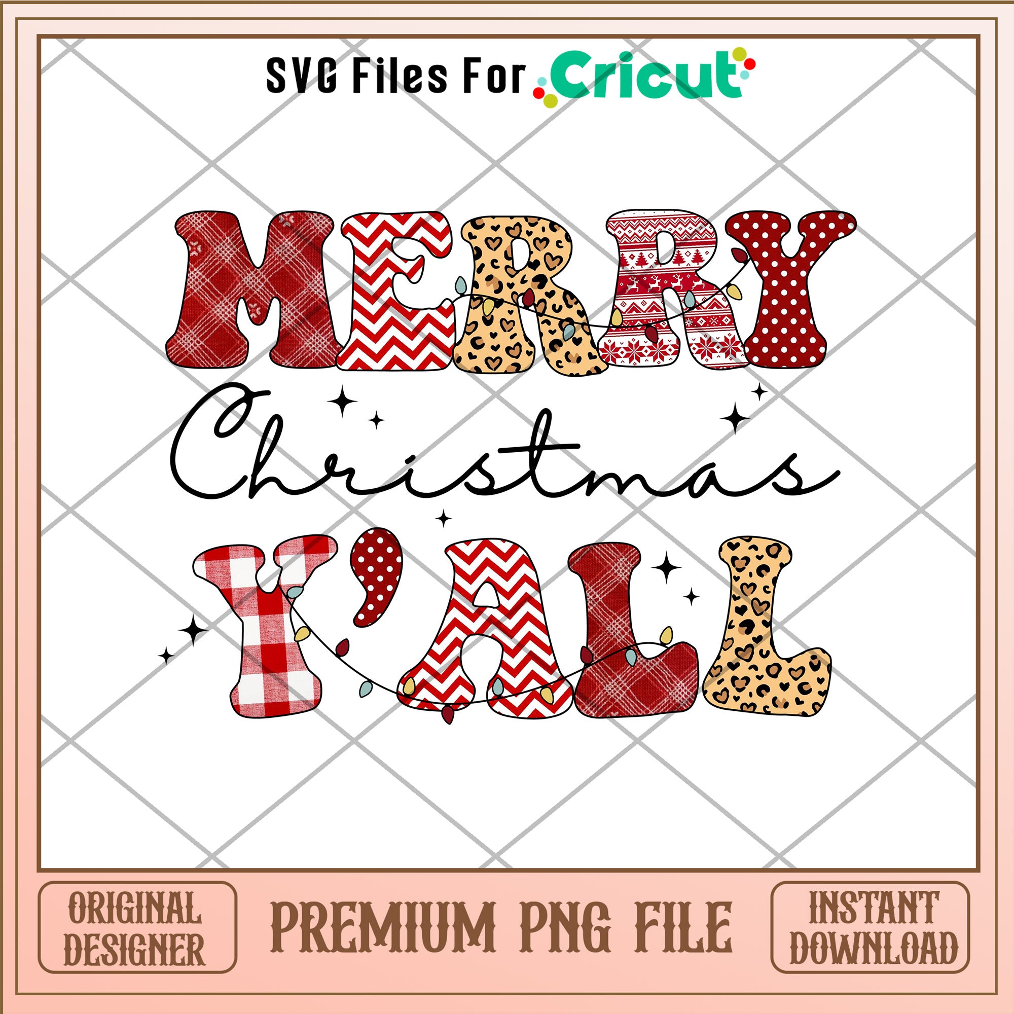 Merry christmas y'all png, merry christmas vacation png – svg files for ...