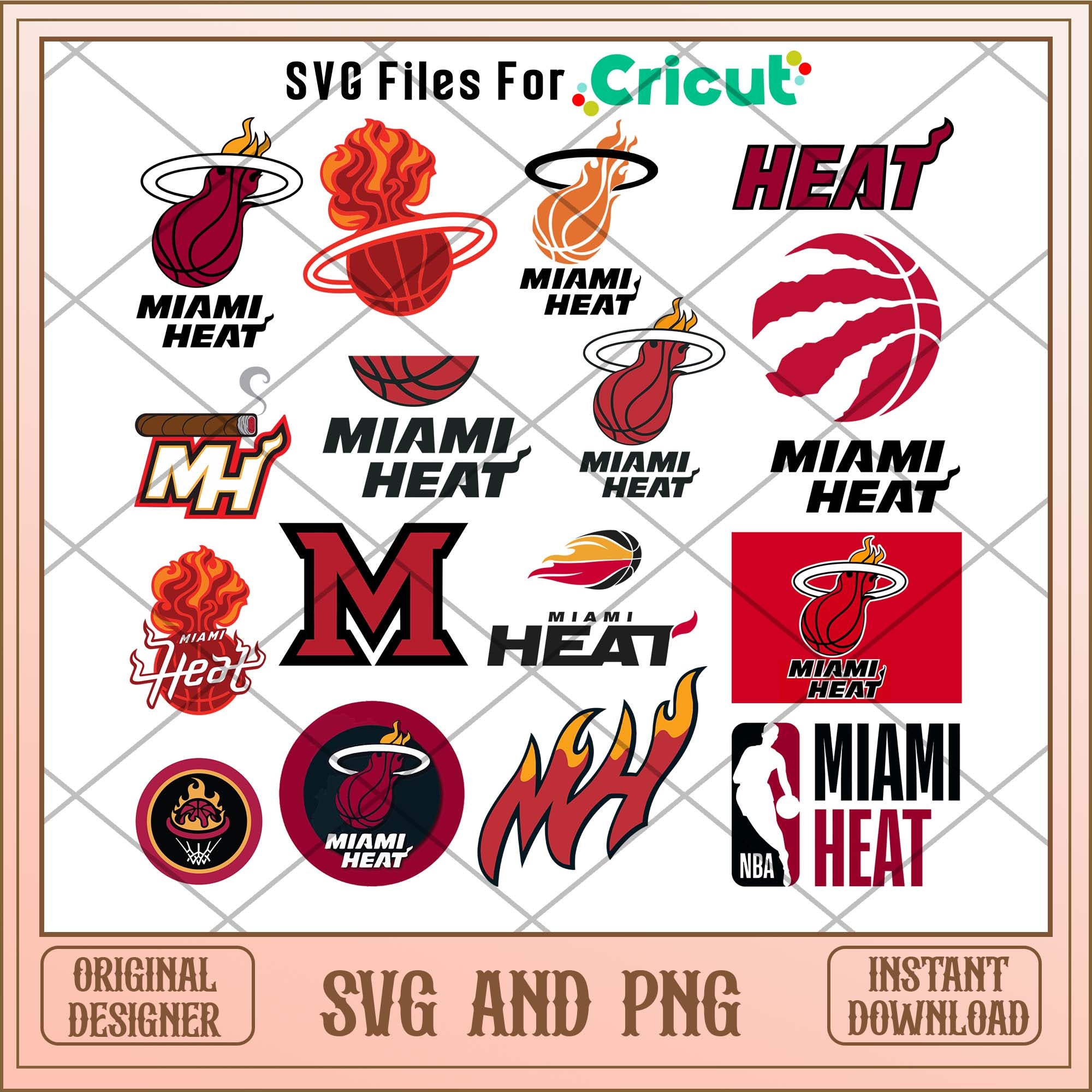 Miami Heat svg, Miami Heat svg bundle, NBA svg – svg files for cricut