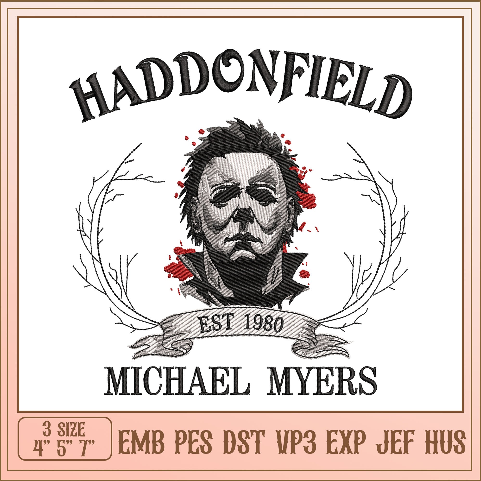 Michael Myers Embroidery Design – svg files for cricut