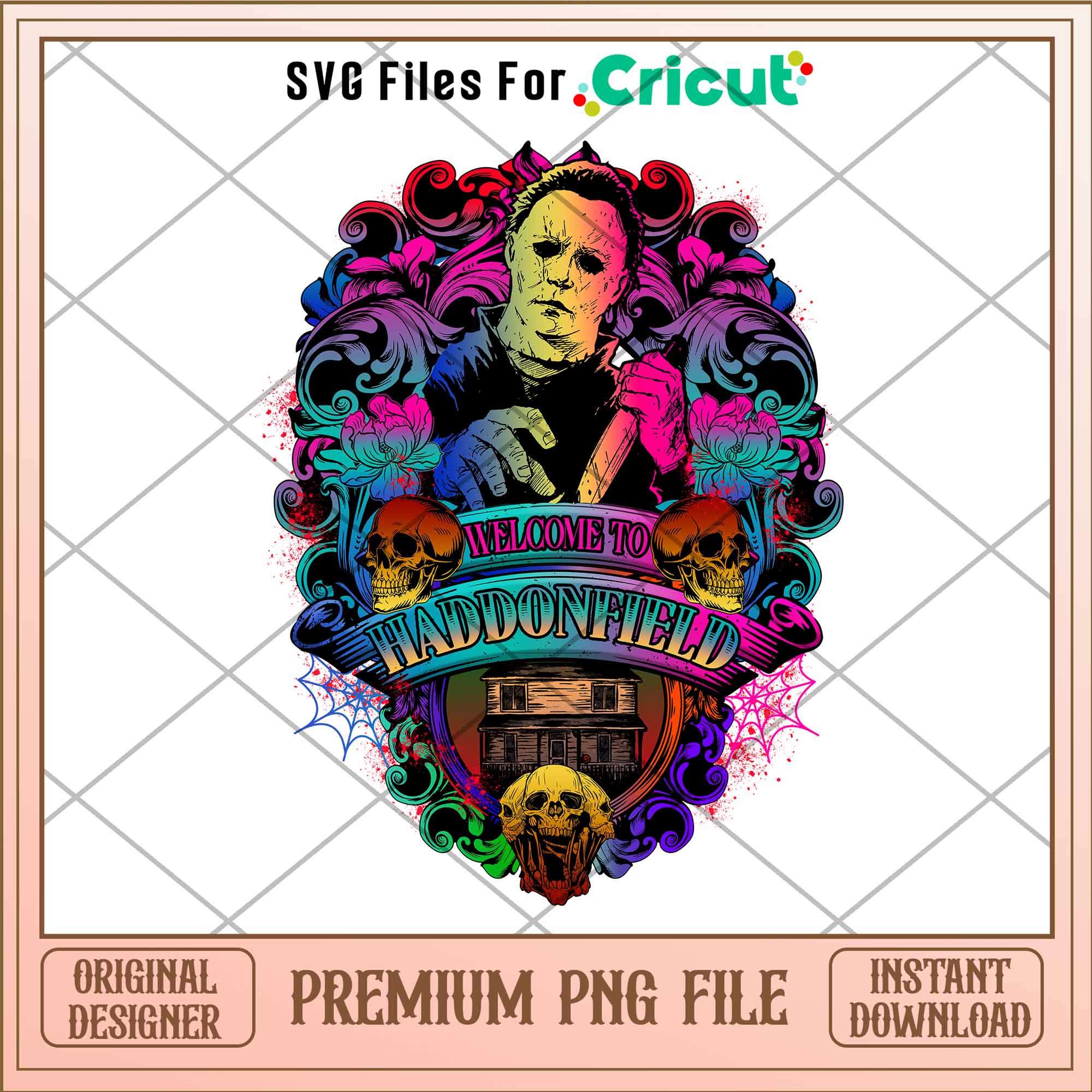 Michael Welcome To Halloween png, Horror characters png, Digital Downl ...