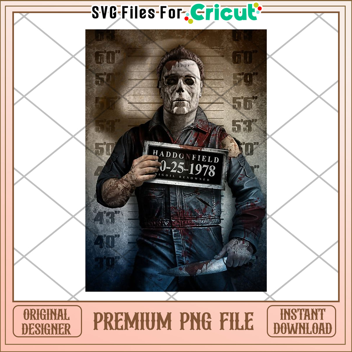 Michael myers in jail png, halloween decorations png, halloween candy ...