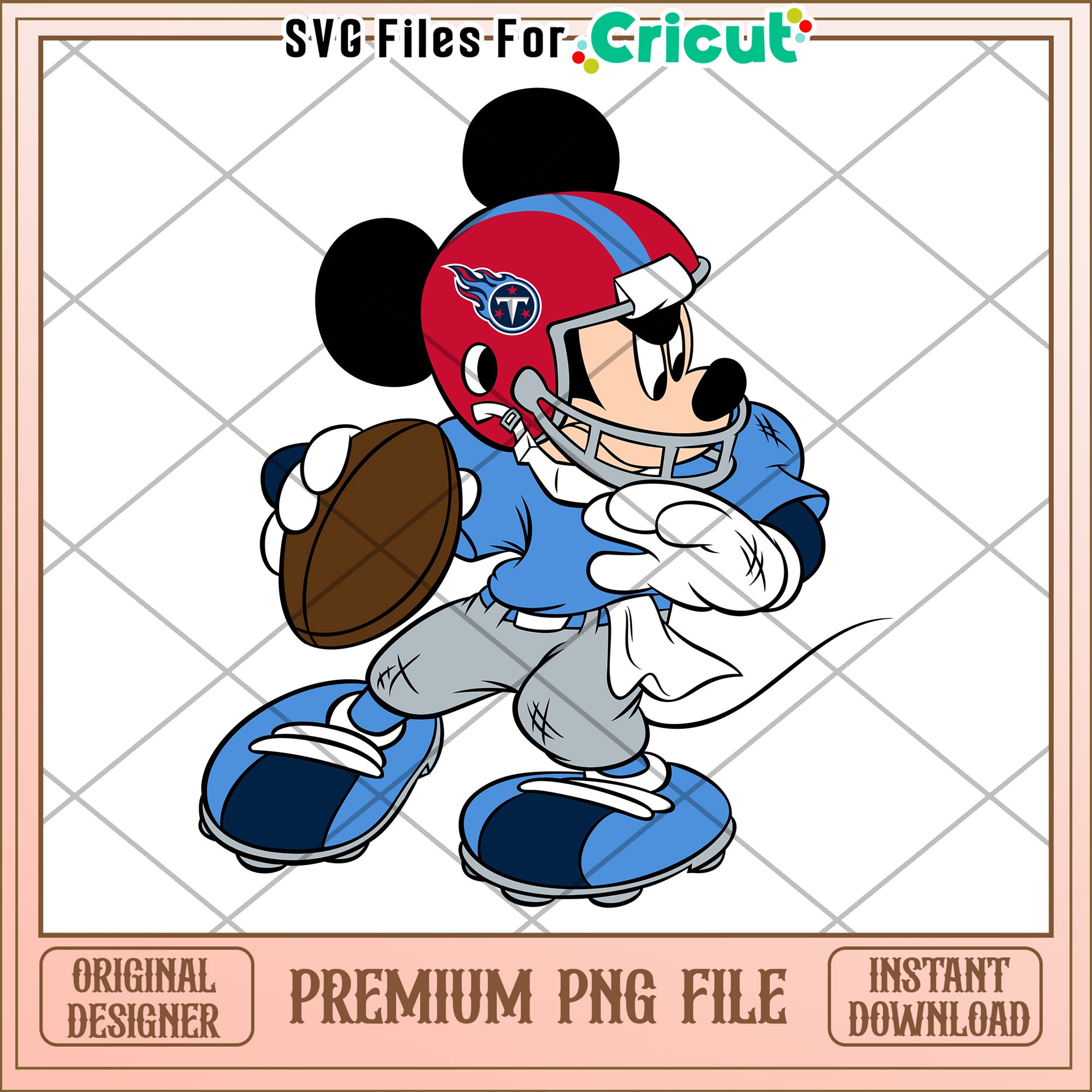 Mickey Mouse Football PNG File For Cricut, Download and Use Now – svg ...