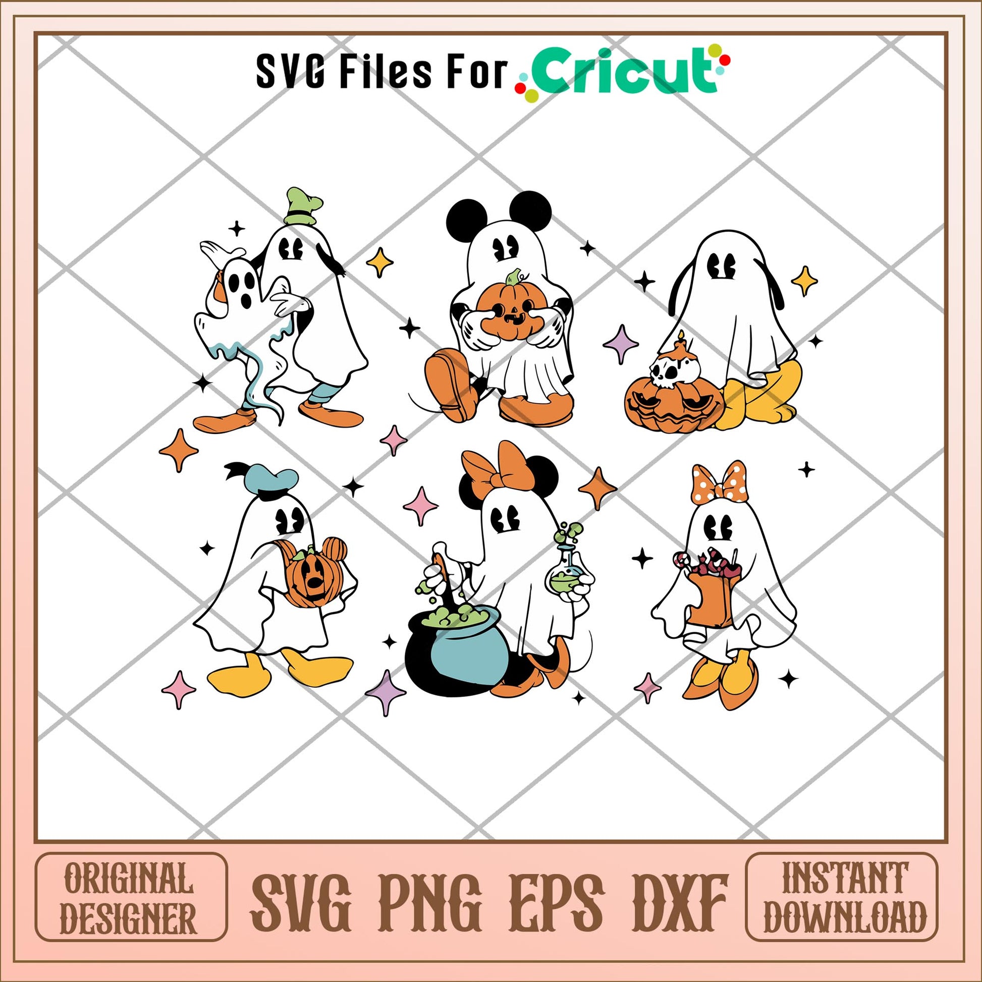 Mickey and friends ghost svg, mickey mouse svg, halloween svg – svg ...