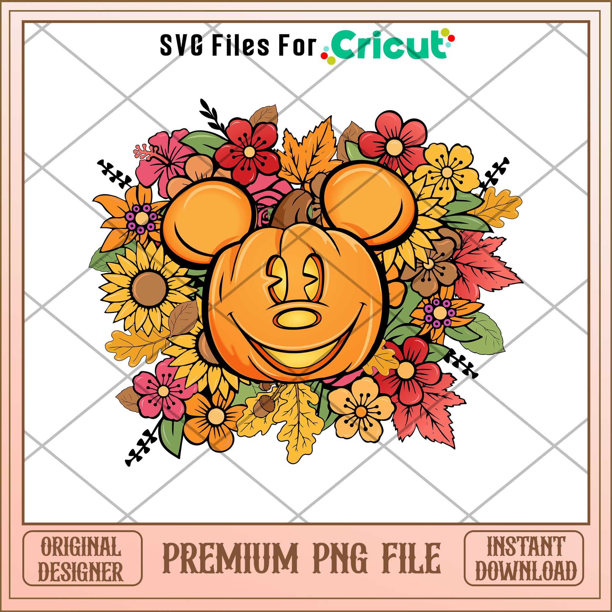 Mickey mouse fall pumpkin png, mickey mouse png, halloween png – svg ...