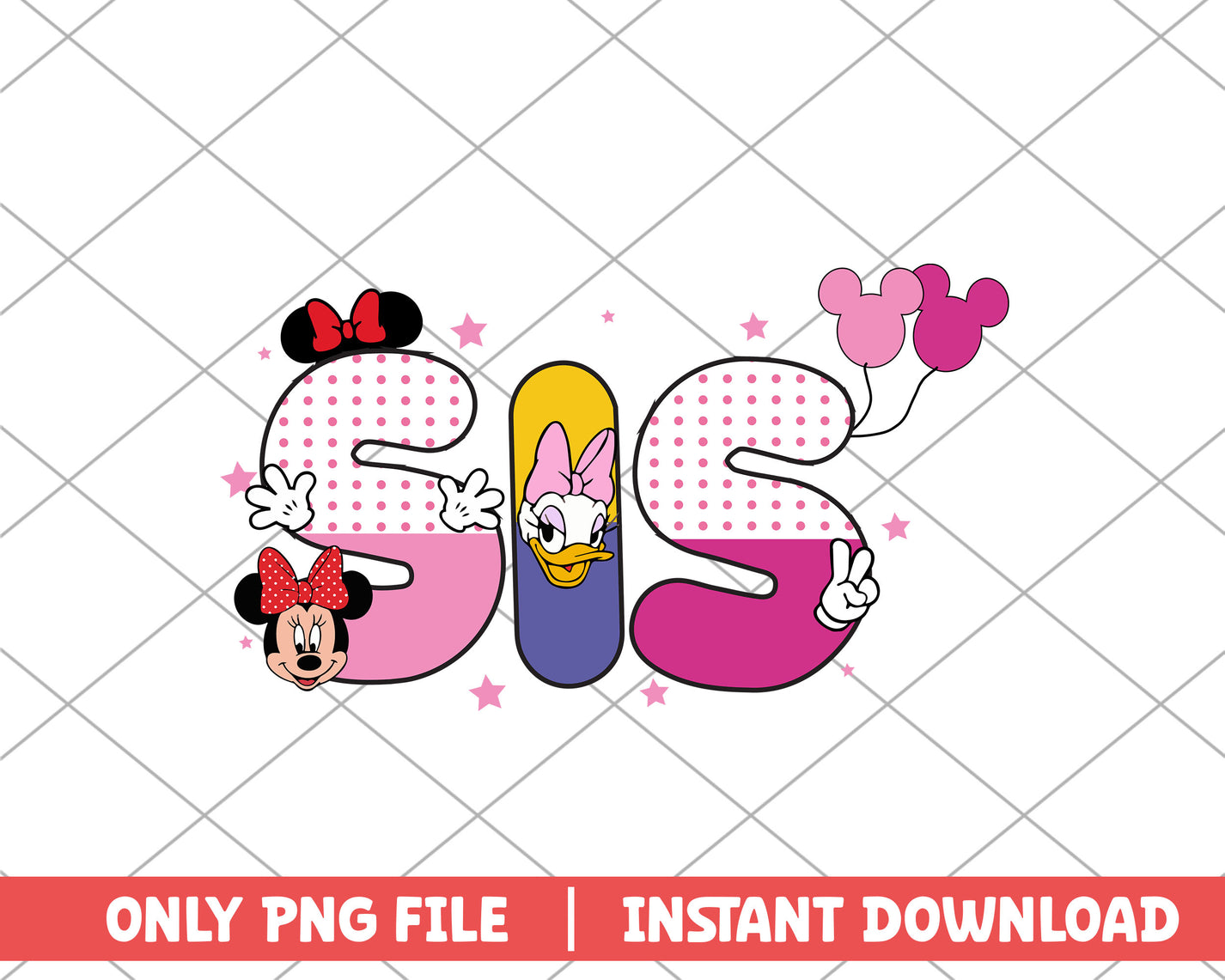 Mickey and friends sis disney png – svg files for cricut