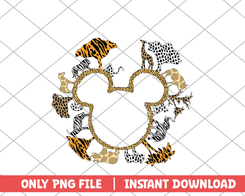 Mickey animal disney png – svg files for cricut