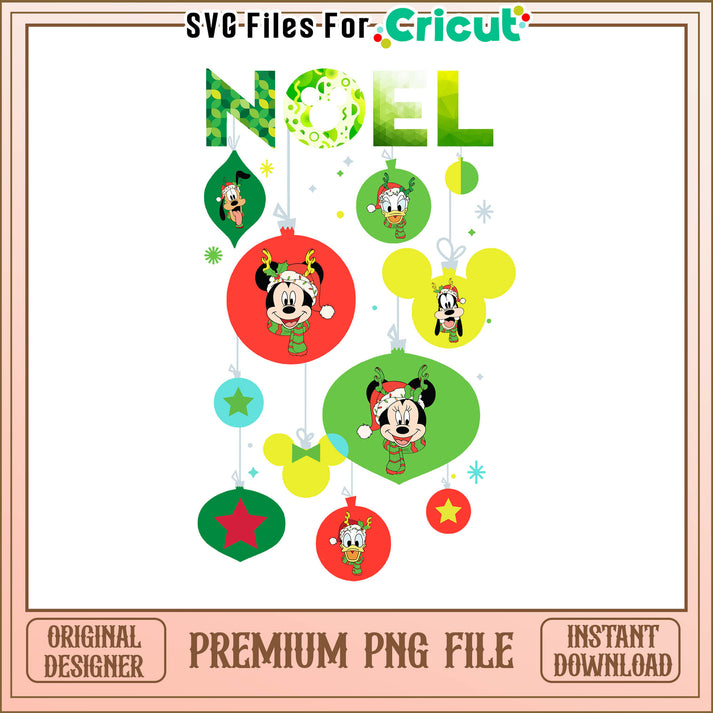 Mickey ball christmas decor png, mickey green christmas ball ornaments ...