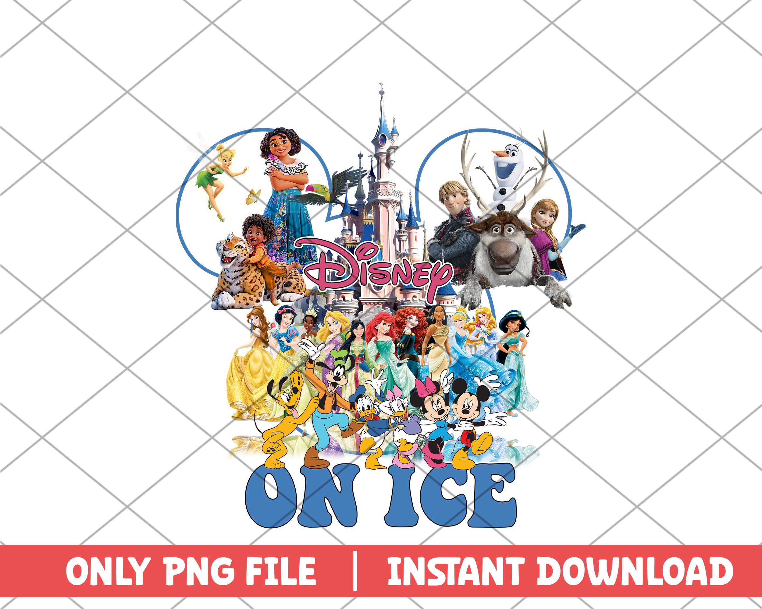 Mickey disney on ice disney png – svg files for cricut
