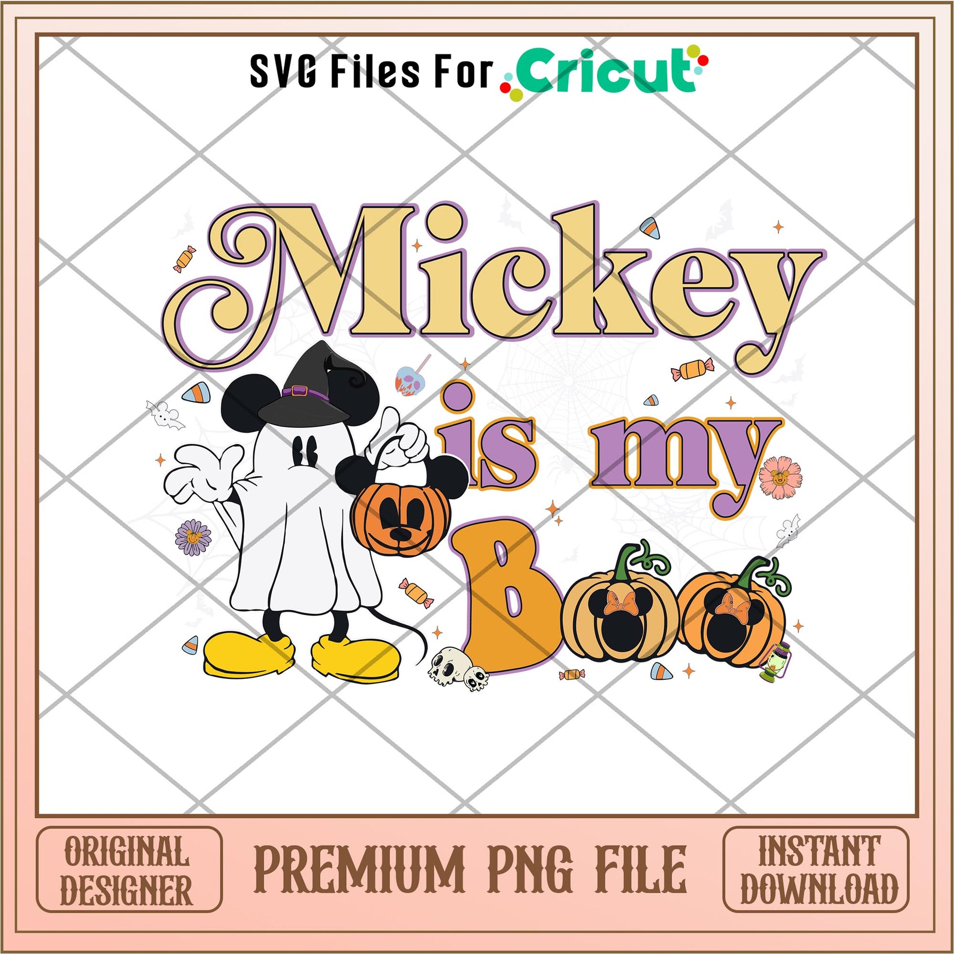 Mickey is my boo png, Disney characters png, Digital Download – svg ...