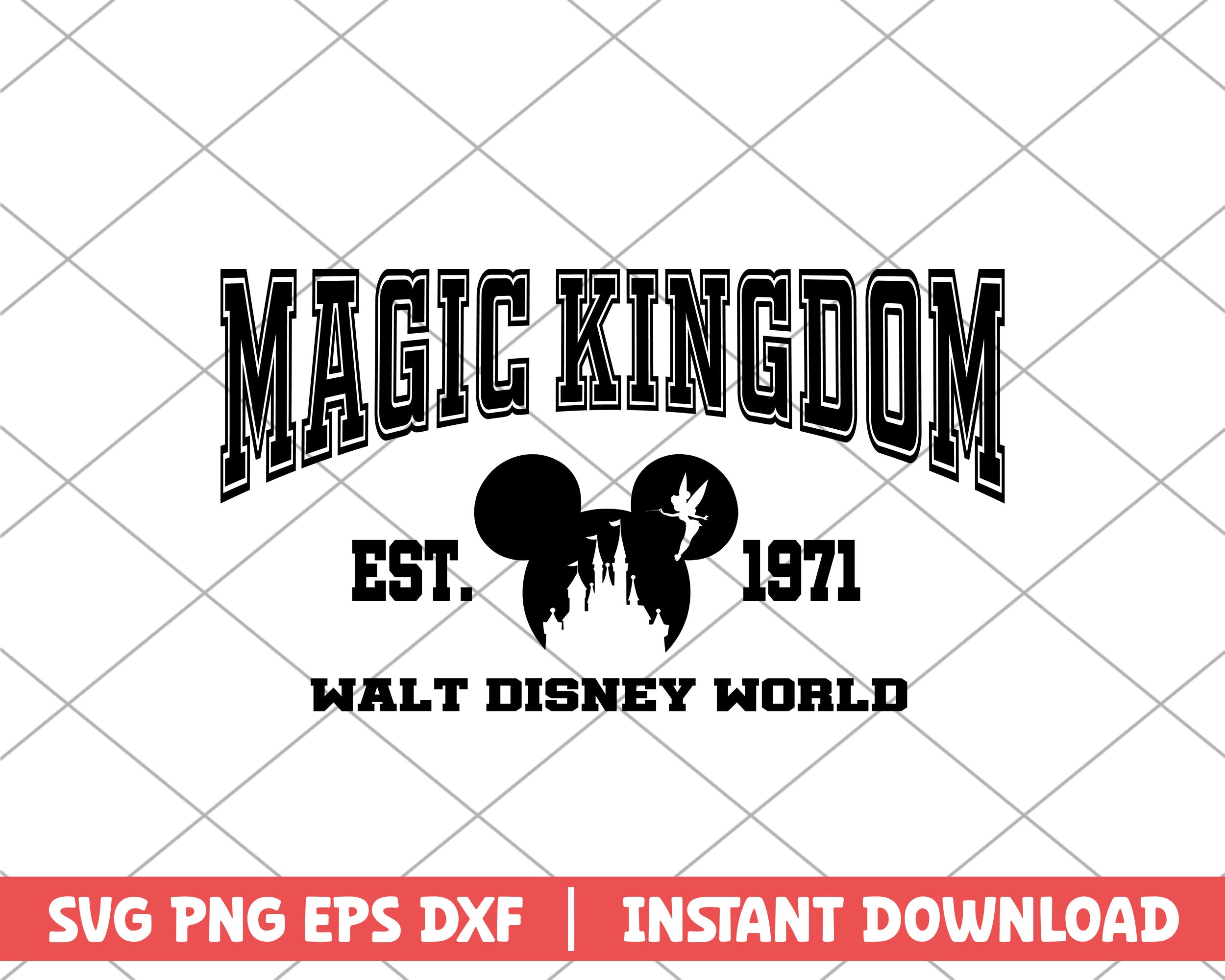 Mickey magic kingdom wald disney world disney svg – svg files for cricut