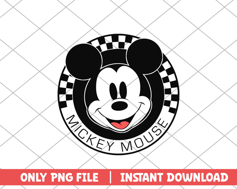 Mickey mouse checkered disney png – svg files for cricut