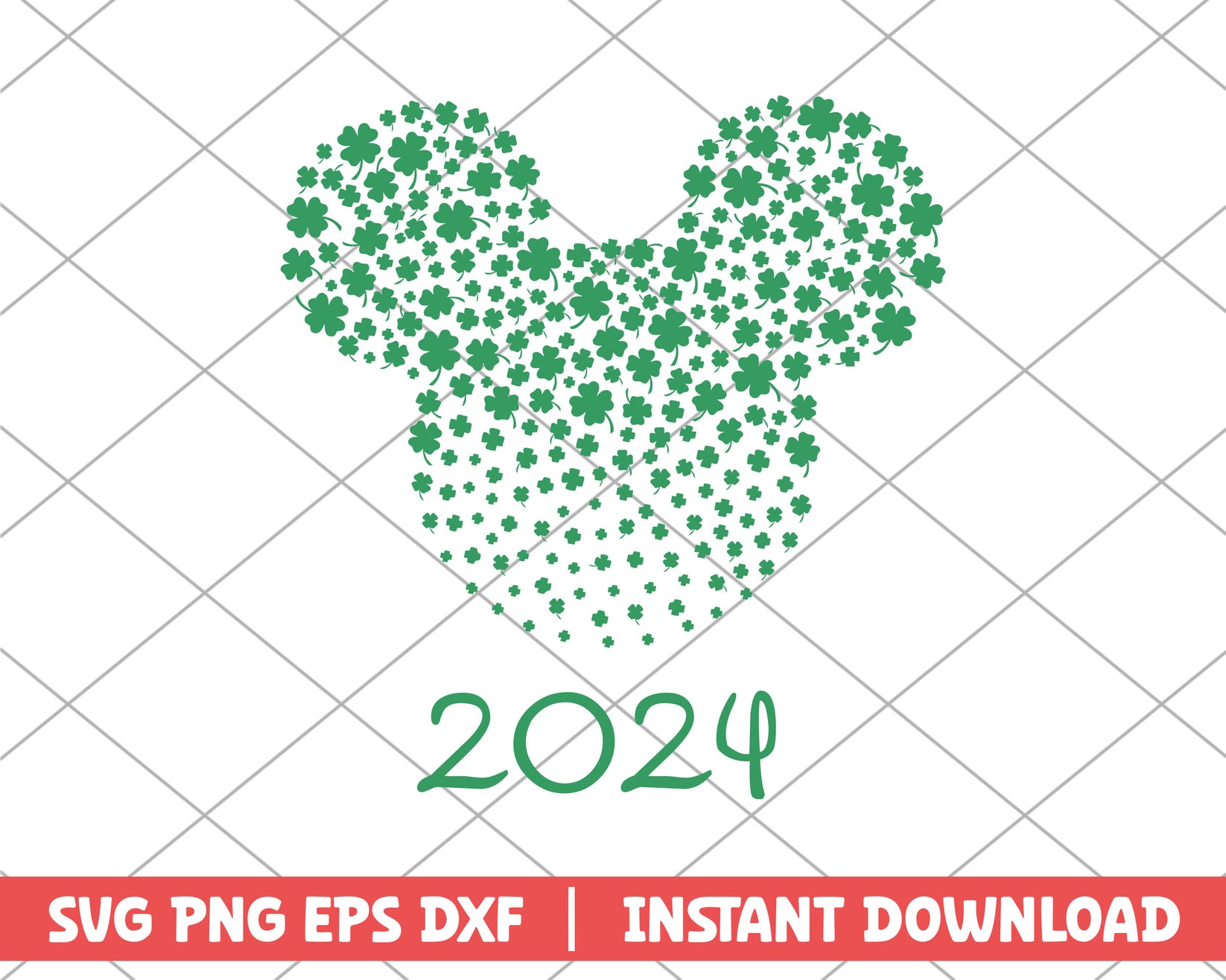 Mickey mouse clover disney svg – svg files for cricut