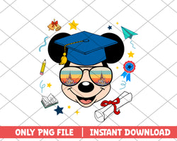 Mickey mouse graduation disney png – svg files for cricut
