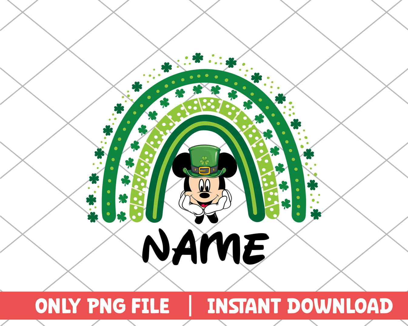 Mickey parick day name disney png – svg files for cricut