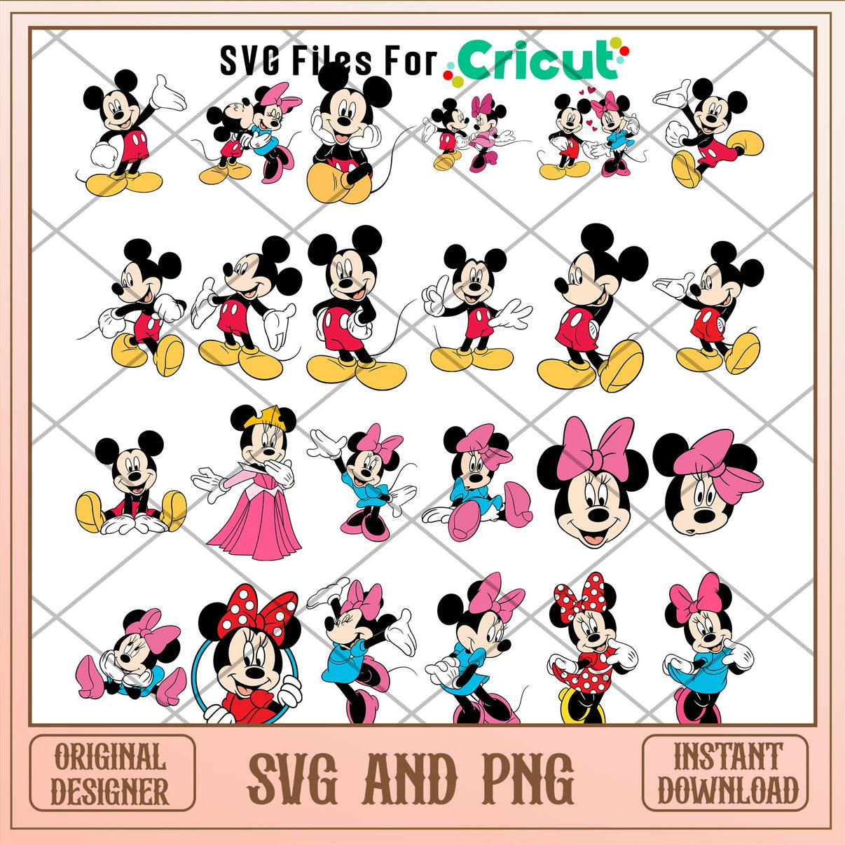 Disney Mickey mouse svg bundle ver 2 – svg files for cricut
