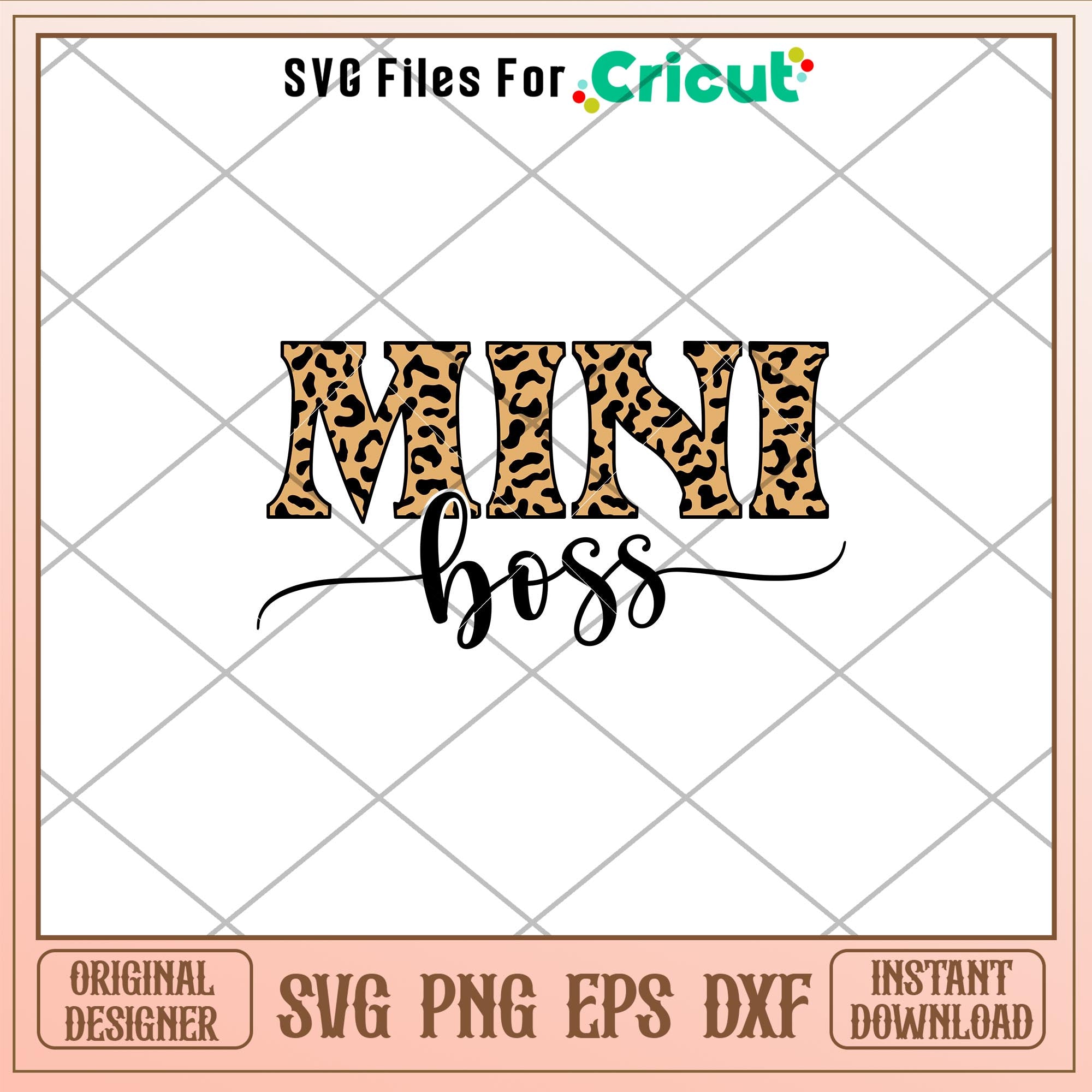 Mini Boss, Mini Boss Svg – svg files for cricut