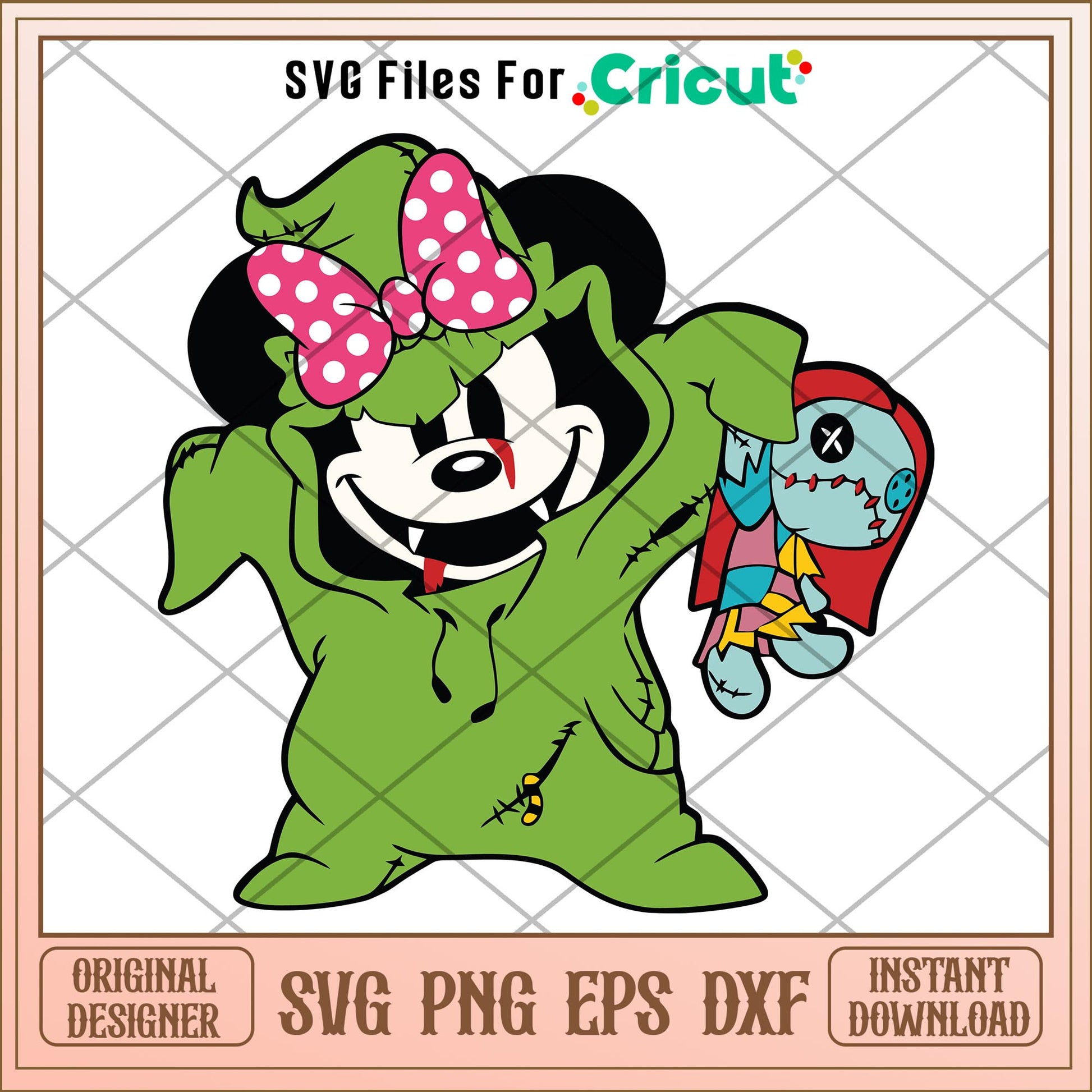 Minnie Oogie Boogie Bash svg, Nightmare Before Christmas svg, digital ...