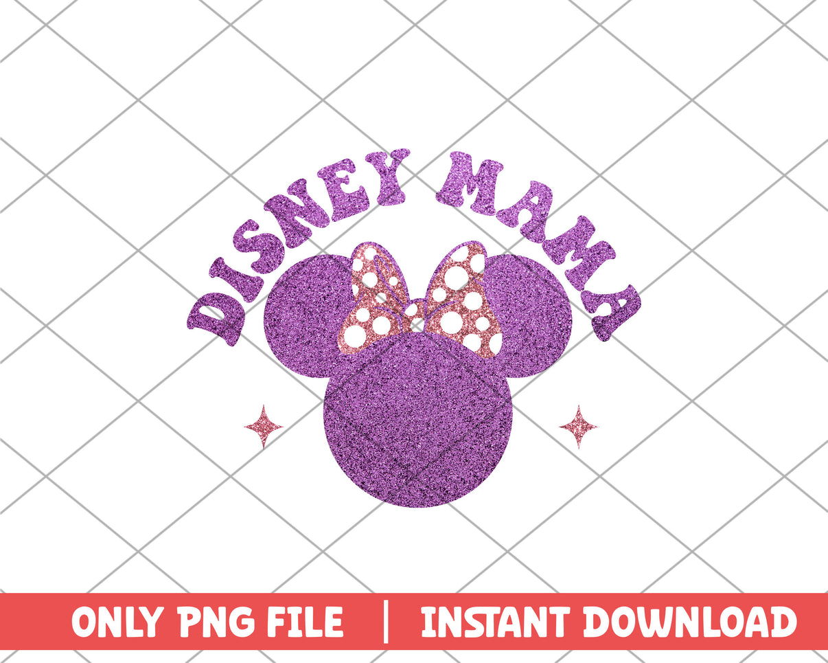 Minnie disney mama disney png – svg files for cricut