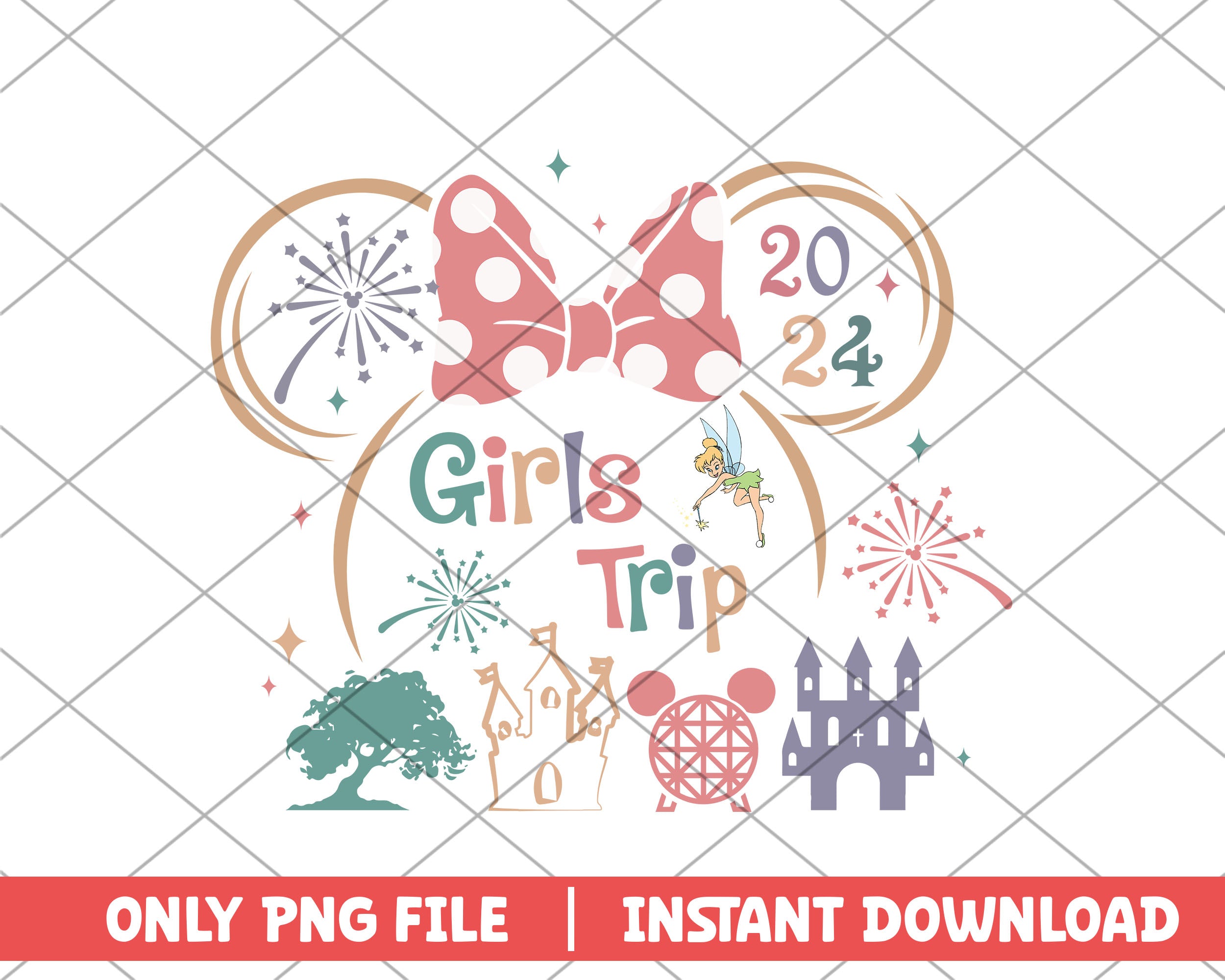 Minnie girls trip disney png – svg files for cricut