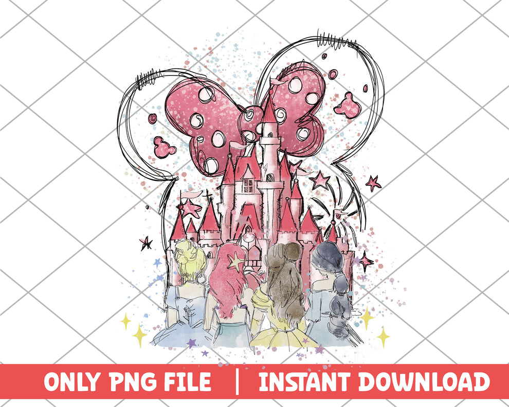 Minnie mouse disney princess disney png – svg files for cricut