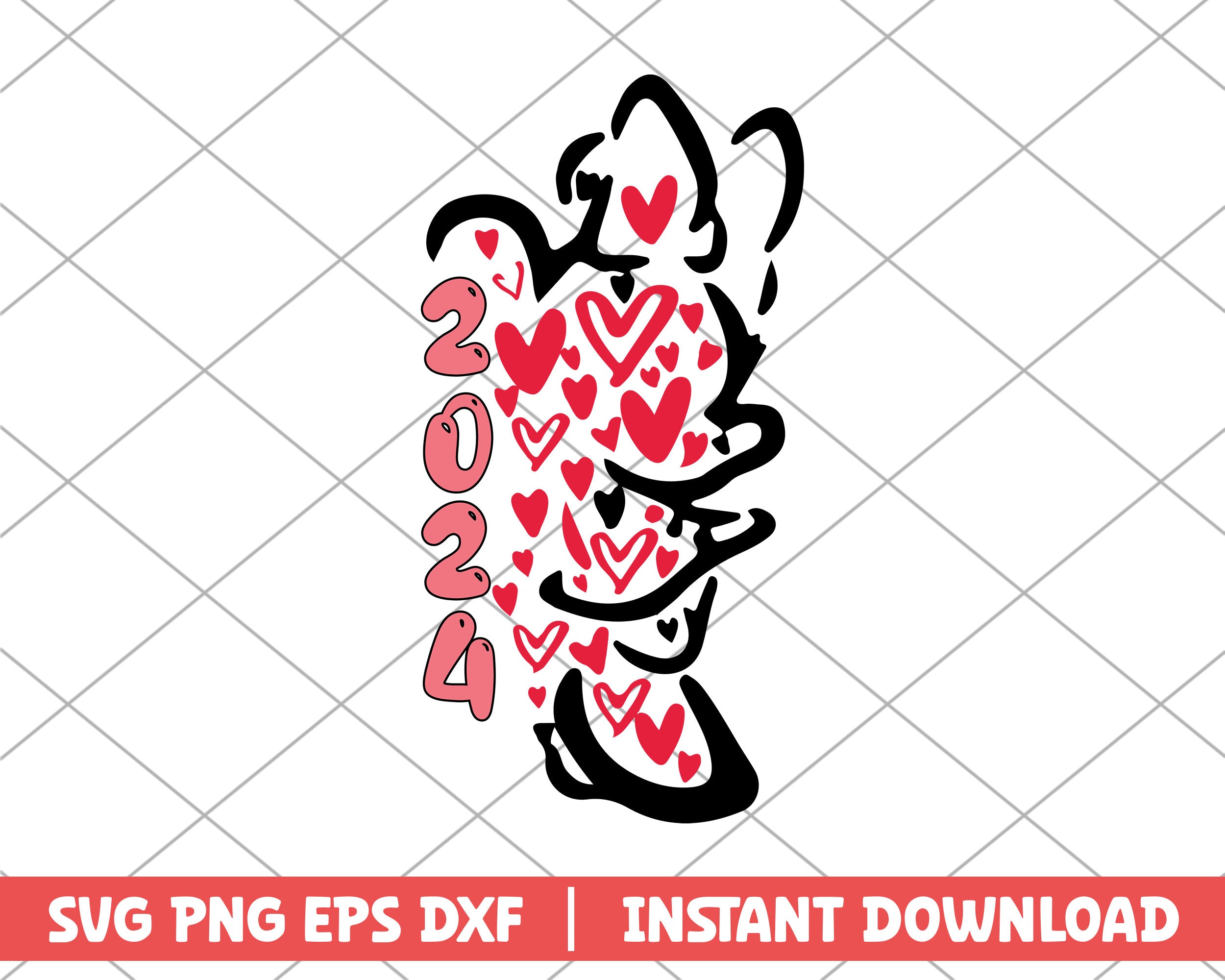 Minnie mouse heart disney svg – svg files for cricut