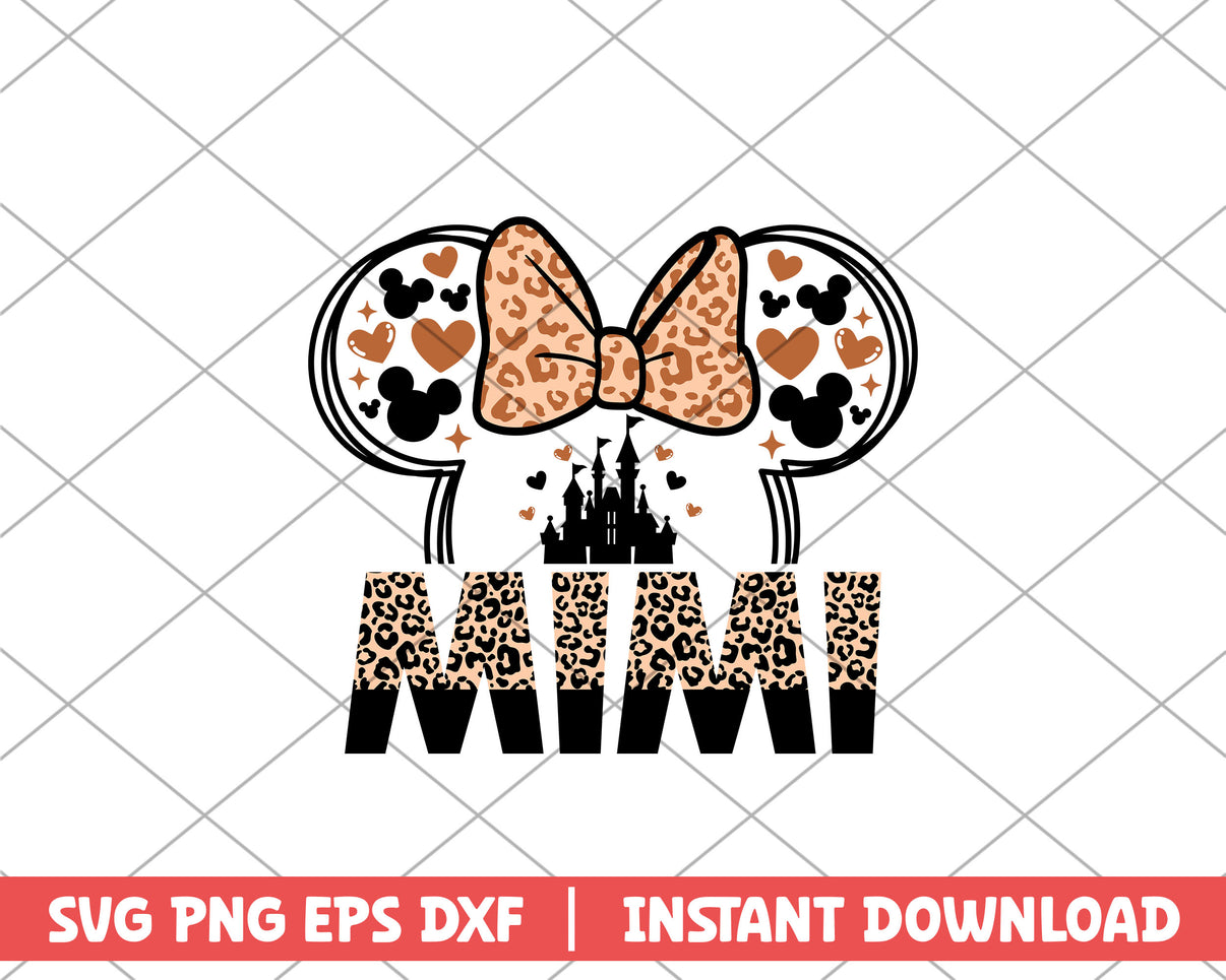 Minnie mouse mimi mothers day svg – svg files for cricut