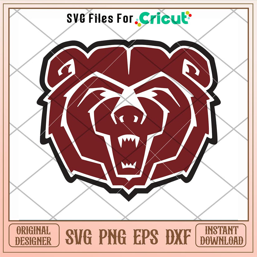 Missouri State Bears Logo Svg, Missouri State Bears Svg, NCAA Svg – svg ...
